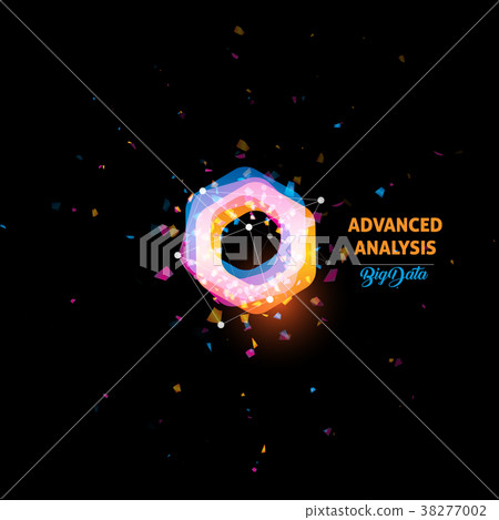 Advanced analysis, big data logo, light bulb-插圖素材 [38277002] - PIXTA圖庫