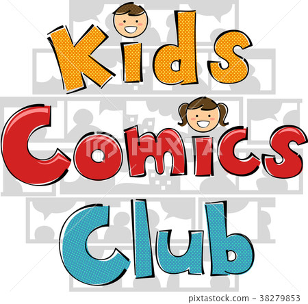 Comics Club Illustration - Stock Illustration [38279853] - PIXTA