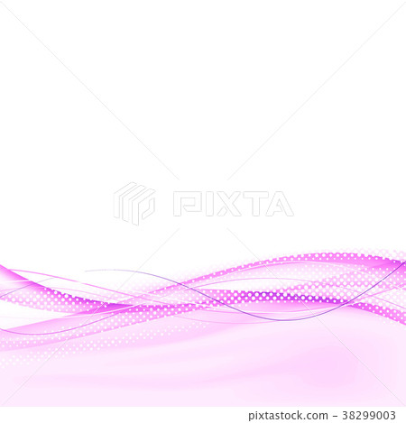 Abstract pink modern swoosh wave dotted border - Stock Illustration ...