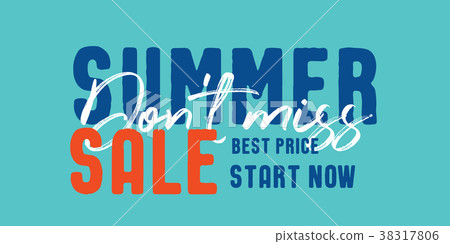 Summer Sale V8 Banner vector heading design - Stock Illustration ...