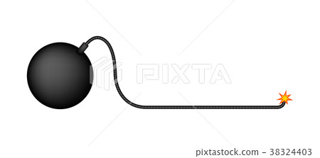 Bomb / dynamite / fuse line illustrations - Stock Illustration ...