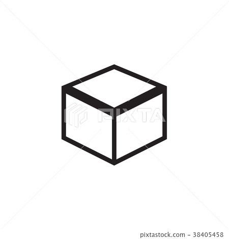 Box icon Vector illustration, EPS10. - Stock Illustration [38405458 ...