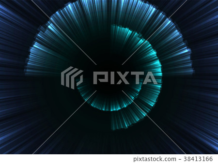 abstract digital shell layer in dark background - Stock Illustration ...