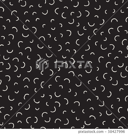 Seamless vector pattern. Randomly scattered - Stock Illustration ...