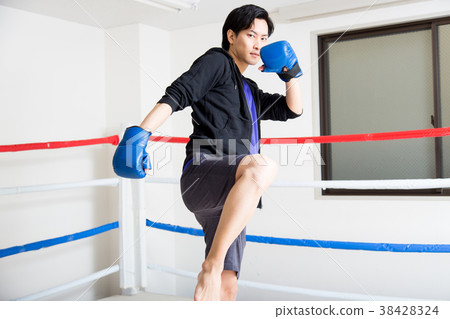 Young men (kick boxing) - Stock Photo [38428324] - PIXTA