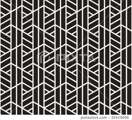 Vector seamless pattern. Modern stylish abstract - Stock Illustration ...