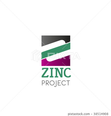 Vector logo with symbol zink - Stock Illustration [38514908] - PIXTA