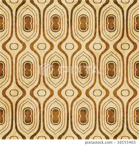 Retro brown texture grunge seamless background - Stock Illustration ...