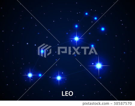 Set of Symbol Zodiac Leo - Stock Illustration [38587570] - PIXTA
