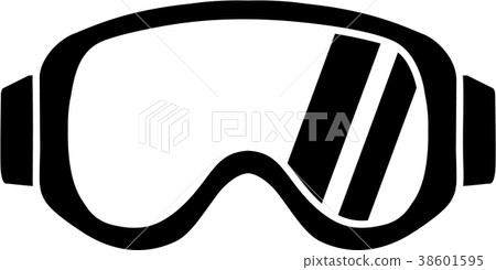 Ski Goggles Icon - Stock Illustration [38601595] - PIXTA