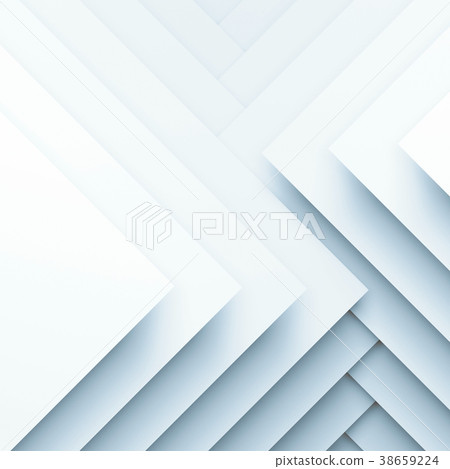 Square paper layers. 3d illustration - Stock Illustration [38659224 ...