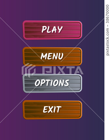 Creative windows options isolated set - Stock Illustration [38670000 ...