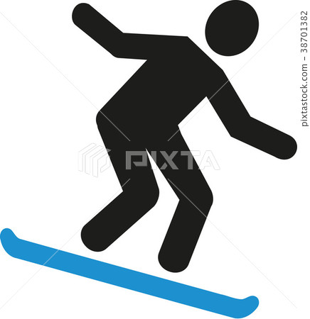 snowboard_pic_2c.eps - Stock Illustration [38701382] - PIXTA
