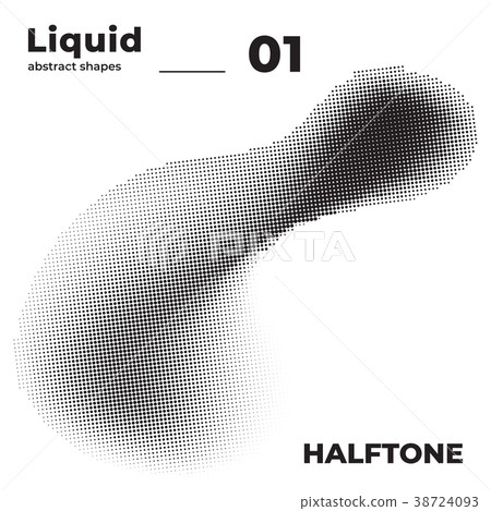 Abstract object isolated on white background - Stock Illustration ...