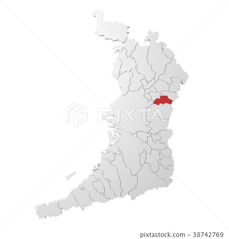 Osaka Prefecture Daito City - Stock Illustration [38742769] - PIXTA