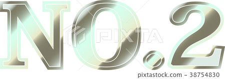 Silver No. 2 - Stock Illustration [38754830] - PIXTA