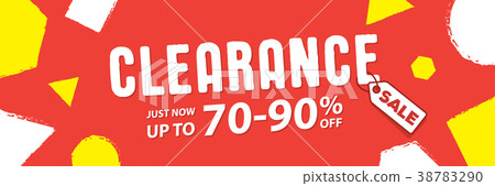 Clearance 70 to 90 percent off Banner vector - Stock Illustration ...