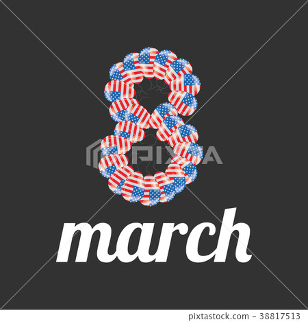 march 8 banner - Stock Illustration [38817513] - PIXTA
