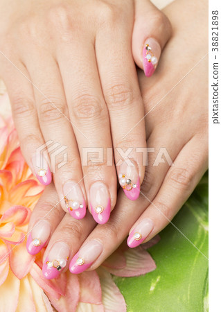 nail art, female, lady - Stock Photo [38821898] - PIXTA