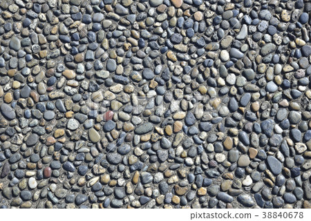 Pebble floor Background material Washed out - Stock Photo [38840678 ...