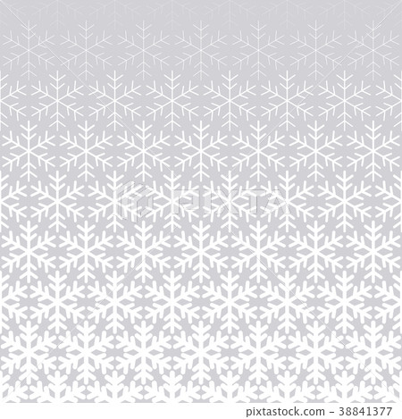 Abstract geometric pattern with snowflakes, - Stock Illustration ...