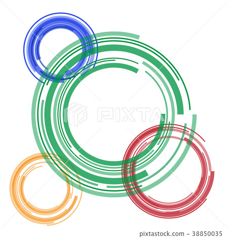 Circle Graphics art - Stock Illustration [38850035] - PIXTA