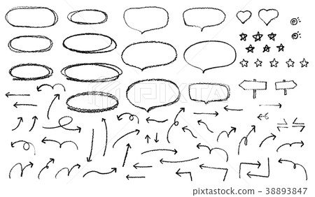 Freehand-line - Stock Illustration [38893847] - PIXTA