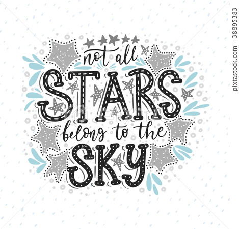 Not all stars belong to the sky. Vector - Stock Illustration [38895383 ...