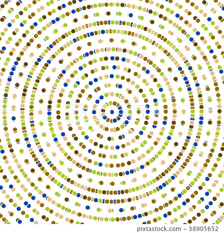 Seamless Modern Pattern With Dots - Stock Illustration [38905652] - PIXTA