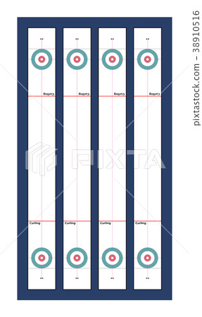 Curling sheet - Stock Illustration [38910516] - PIXTA