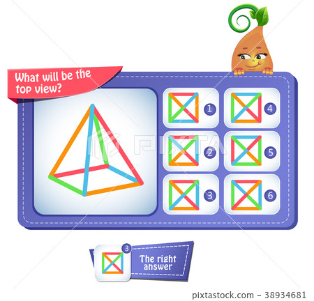 top view pyramid - Stock Illustration [38934681] - PIXTA