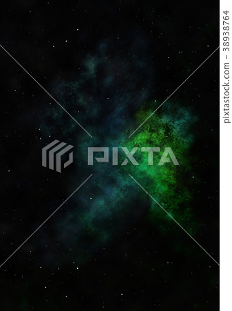 Small part of an infinite star field. 3D rendering - Stock Illustration ...