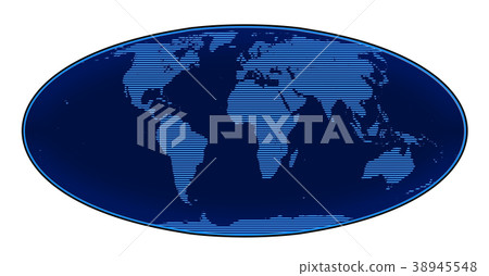 Earth mark transparent - Stock Illustration [38945548] - PIXTA