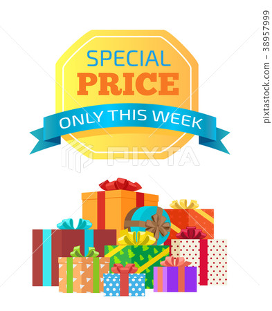 Special Price Only This Week Vector Illustration - Stock Illustration ...
