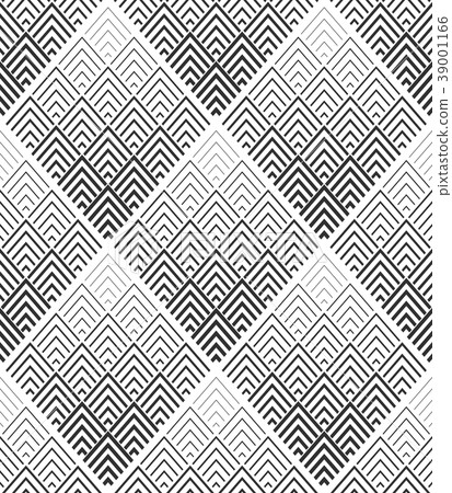Abstract geometric pattern with stripes, lines. - Stock Illustration ...