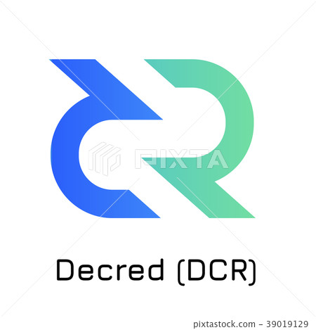 Decred (DCR). Vector illustration crypto coin ico - Stock Illustration [39019129] - PIXTA