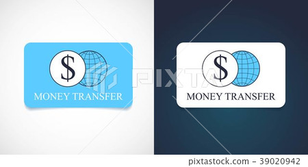 Money transfer vector logo, icon - Stock Illustration [39020942] - PIXTA