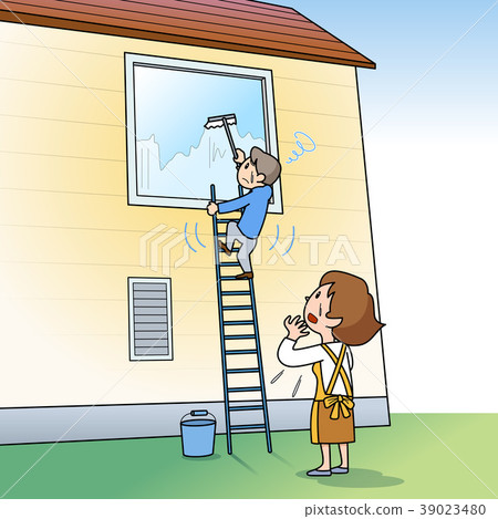 Dead window - Stock Illustration [39023480] - PIXTA