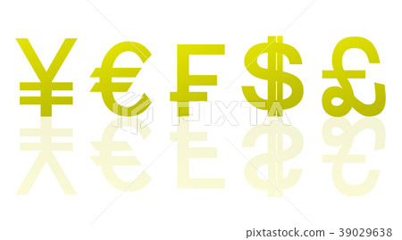Currency unit - Stock Illustration [39029638] - PIXTA