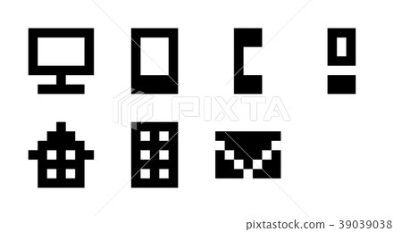 Small pictogram required for contacting - Stock Illustration [39039038 ...