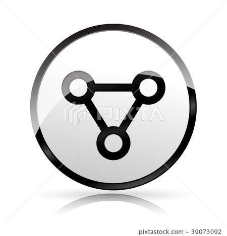 network icon on white background - Stock Illustration [39073092] - PIXTA