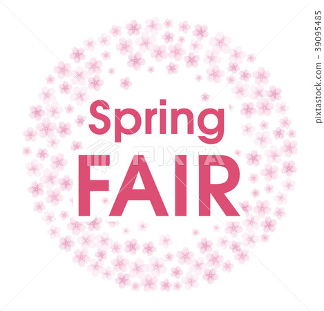 Sakura Frame Spring FAIR - Stock Illustration [39095485] - PIXTA