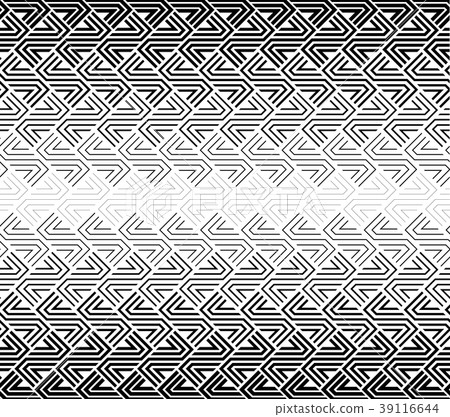 The geometric pattern by stripes Seamless vector - Stock Illustration ...