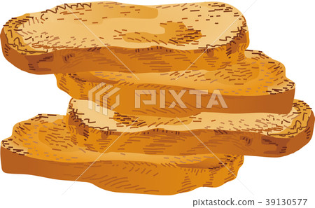 Rusk - Stock Illustration [39130577] - PIXTA