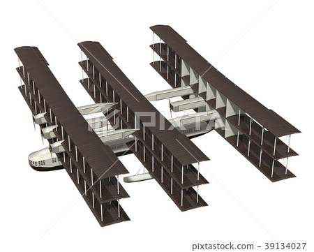 Caproni Ca. 60 Trans Aero - Stock Illustration [39134027] - PIXTA