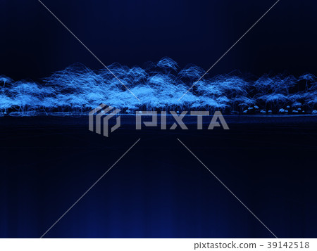 Wire frame of Trees model,abstract forest backgro - Stock Illustration ...
