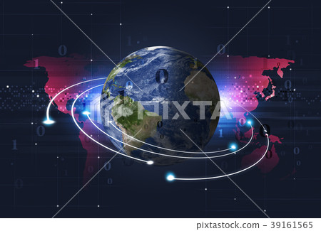 Binary Code Digital Connection - Stock Illustration [39161565] - PIXTA