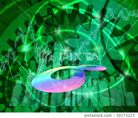 Rainbow infinite loop and stock investment - Stock Illustration ...