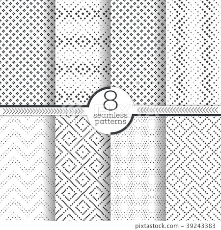 Set of vector seamless pattern - Stock Illustration [39243383] - PIXTA
