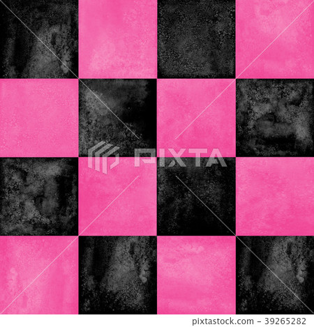 Trendy checkered pattern background - Stock Illustration [39265282] - PIXTA